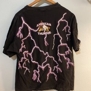 American Thunder | Shirts | Vintage Mens American Thunder Tshirt Xxl ...